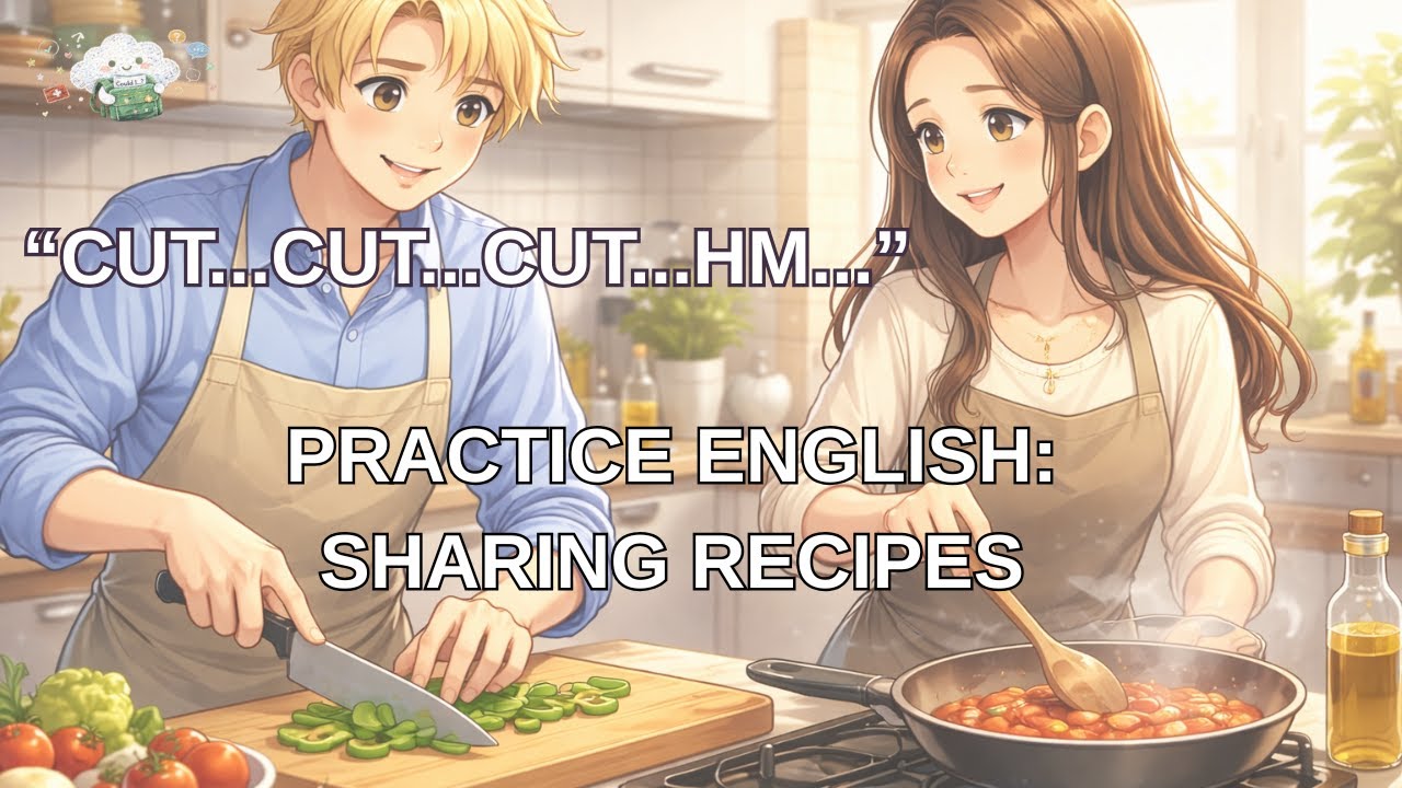 Cooking in English | Kitchen Vocabulary & Explaining Recipes | English ...