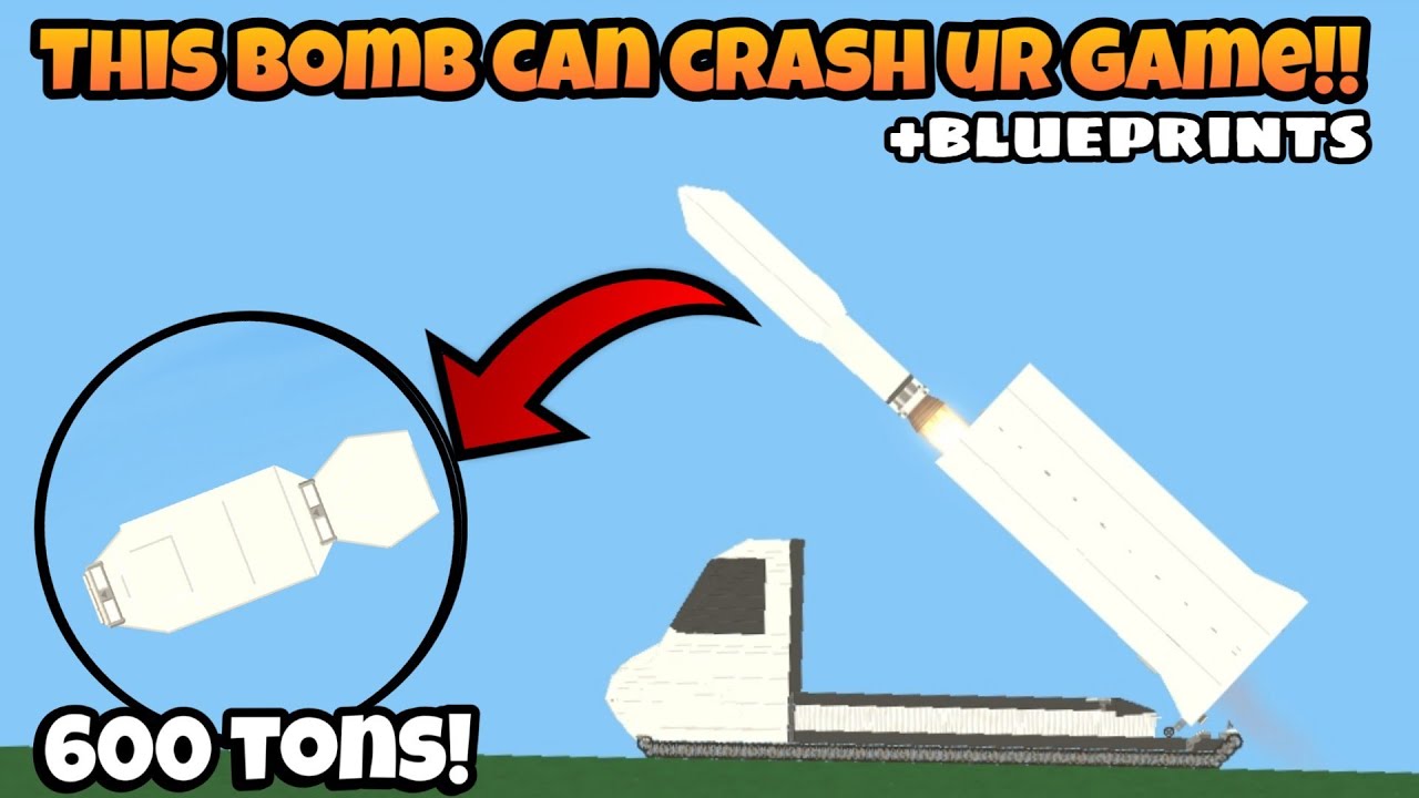 THIS BOMB CAN CRASH YOUR GAME || SPACEFLIGHT SIMULATOR - YouTube