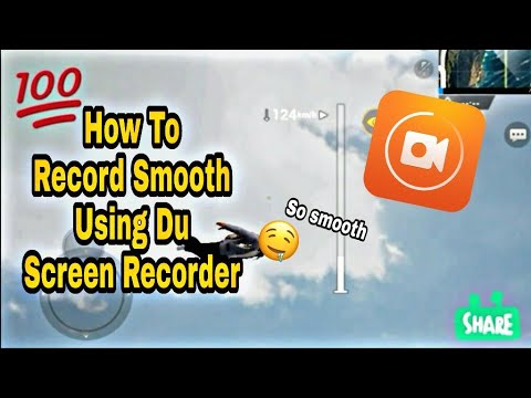 How To Record Nice & Smooth Using DU Screen Recorder!(Pubg Mobile#5 ...
