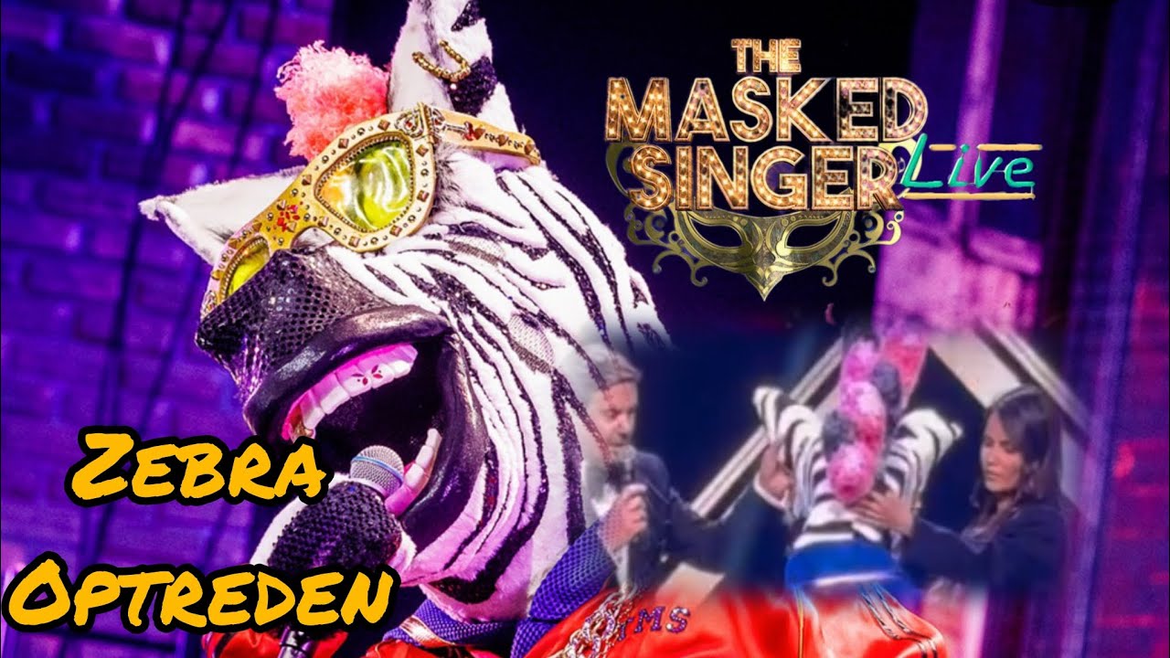Zebra // i wanna dance with somebody // the masked singer live ...