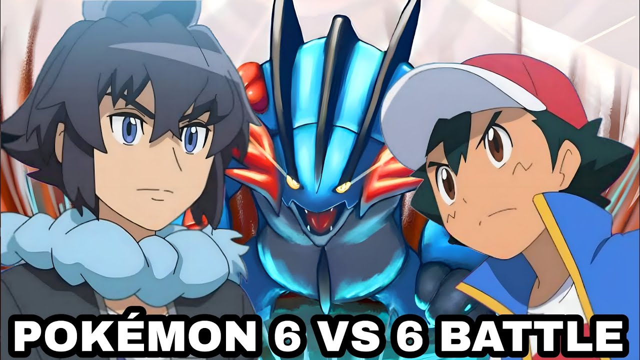 POKEMON 6 VS 6 BATTLE EP - 338 💛 ASH VS SWAMPERT FULL BATTLE 💛 ASH ...