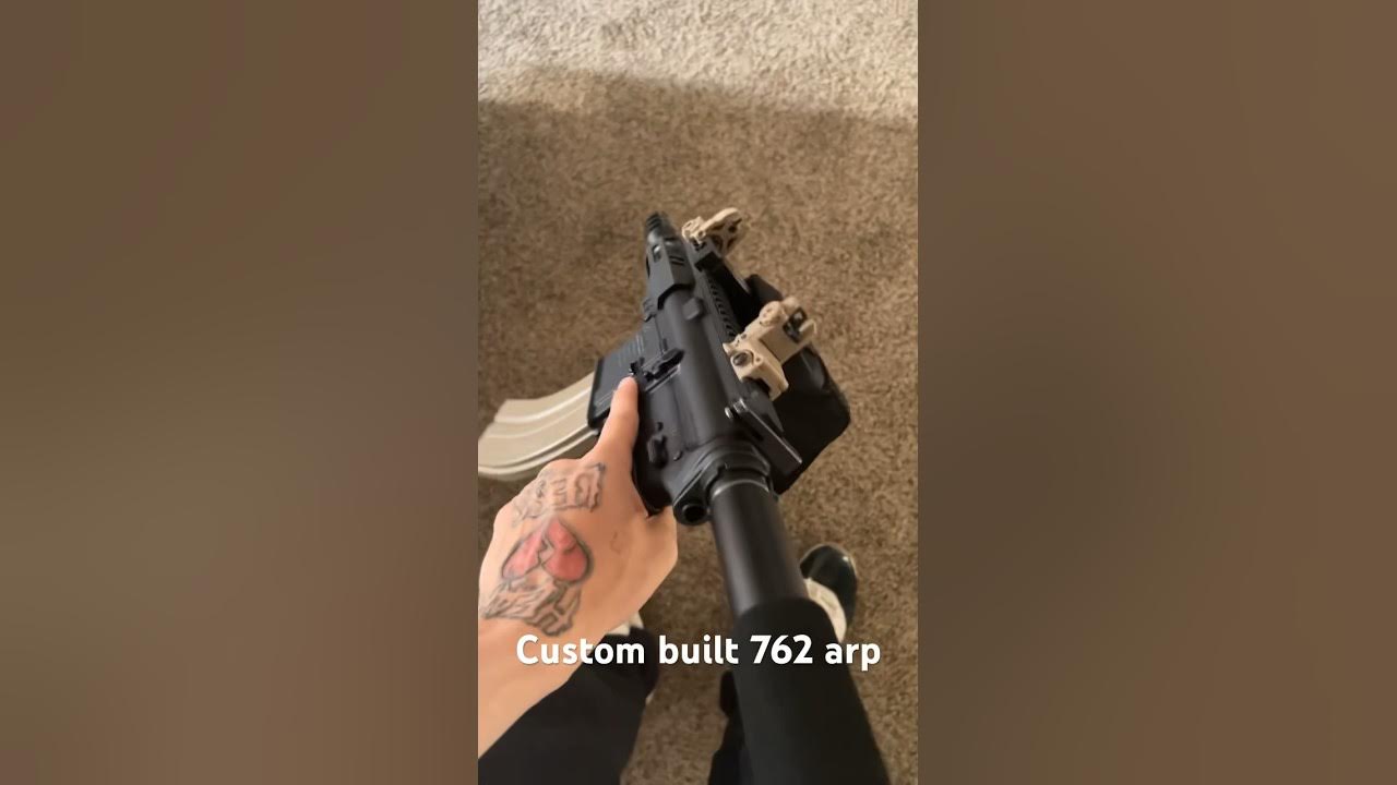 Custom built .762 arp with shell catcher🔥🔥 #shorts #arp #shooting - YouTube