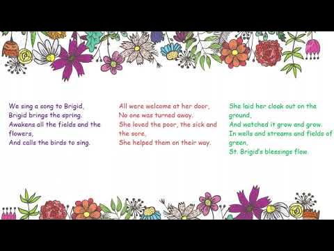 We Sing A Song To Brigid With Lyrics - YouTube