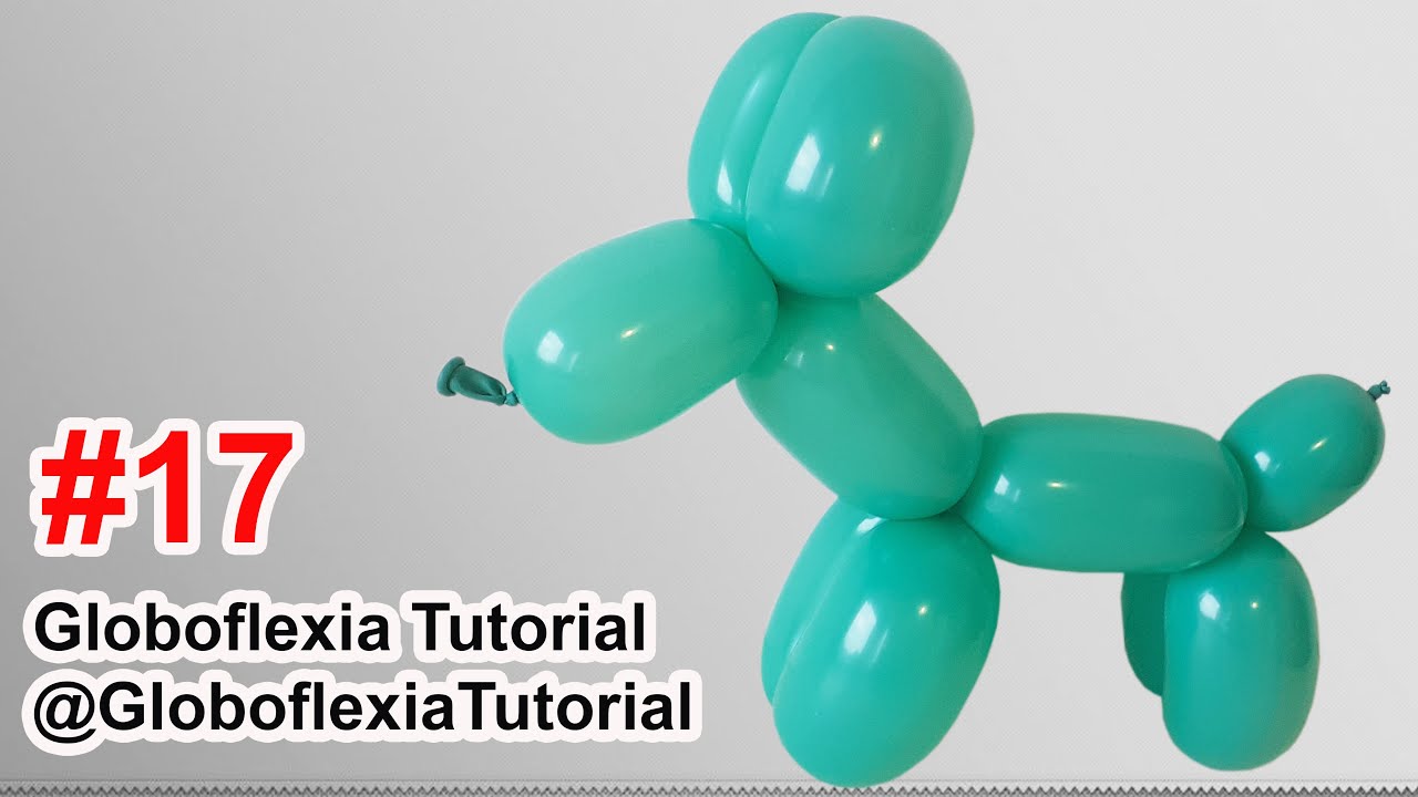 Como Hacer un Perro con un Globo GLOBOFLEXIA FACIL TUTORIAL - YouTube
