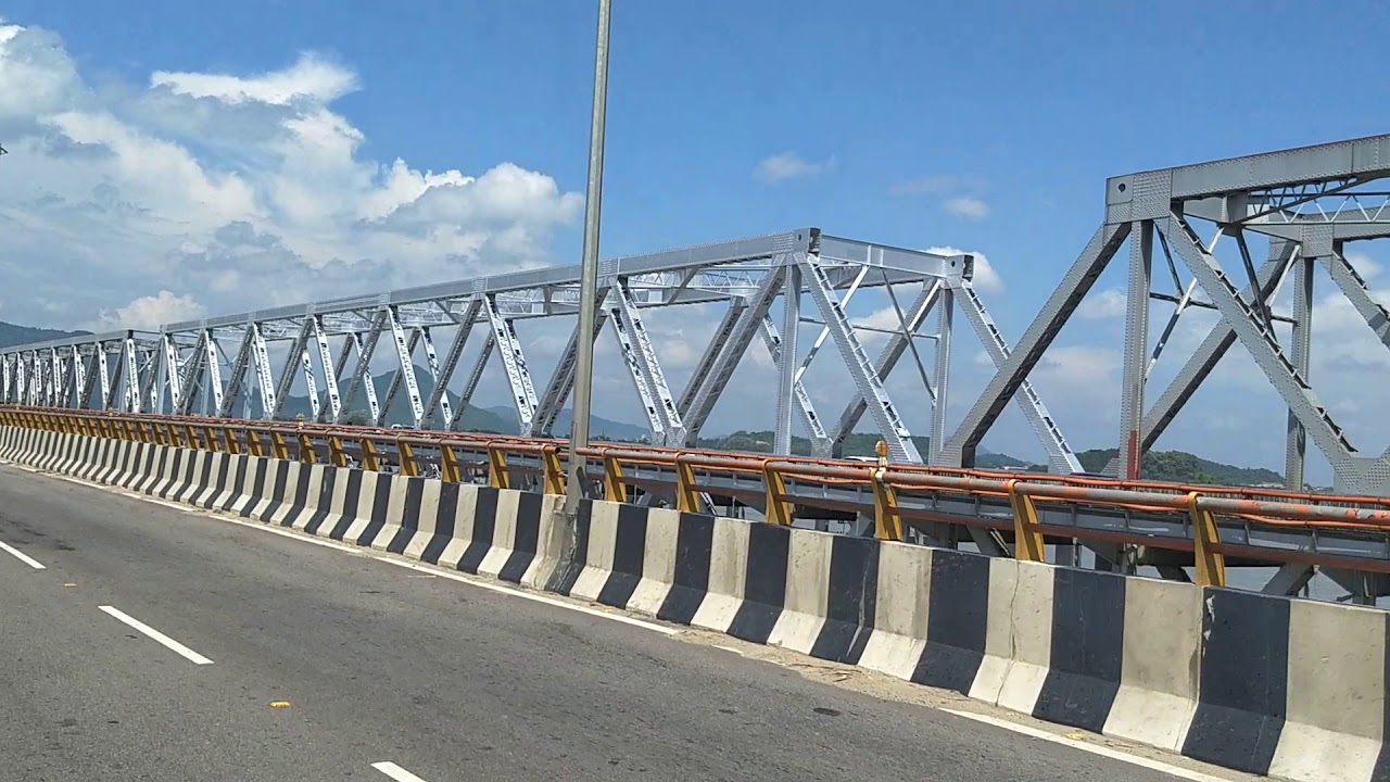 Brahmaputra Bridge Assam India - YouTube