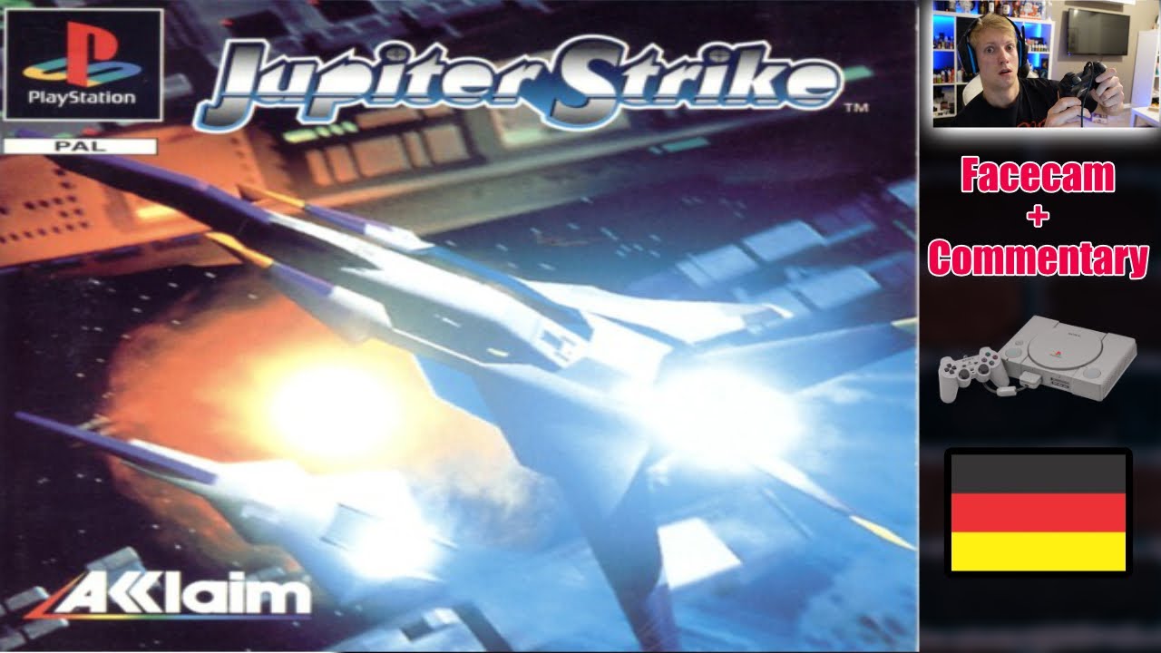 Jupiter Strike (PS1) Gameplay - Angezockt (1995) - YouTube