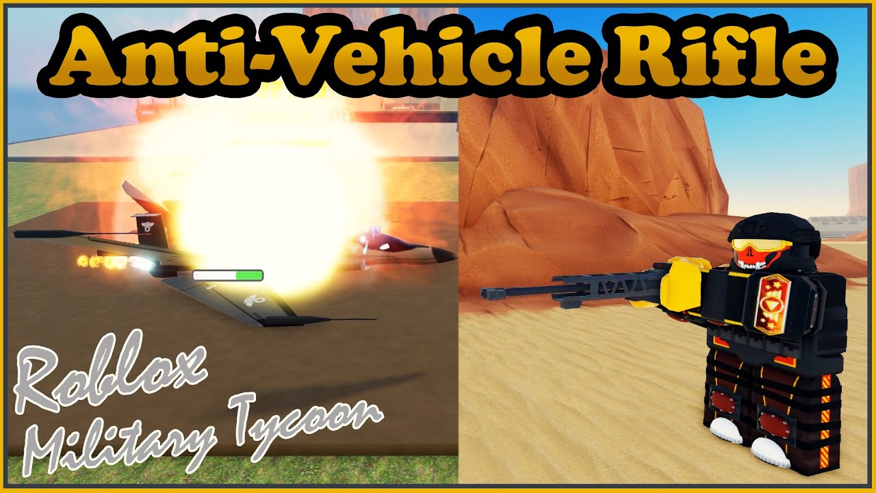 Anti-Vehicle Rifle, Just An Upgrade Of Explosive Sniper? Military ...