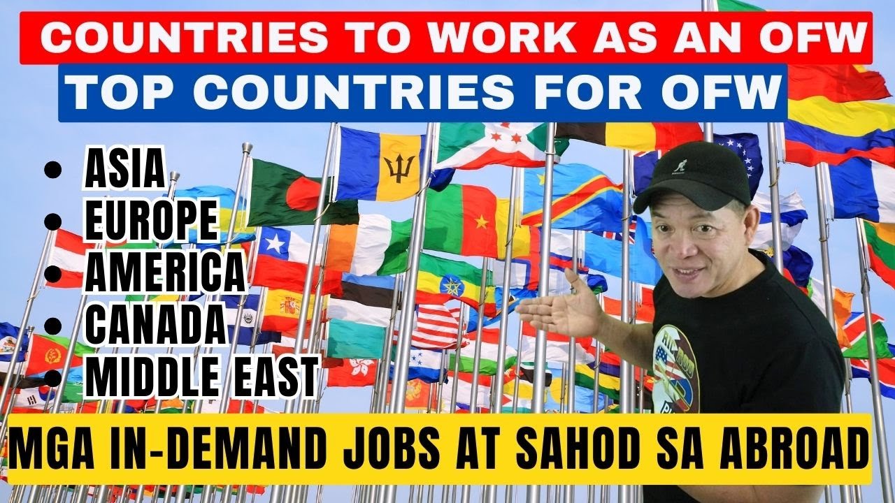 TOP COUNTRIES FOR OFW | MGA IN-DEMAND JOBS AT SAHOD SA ABROAD - YouTube