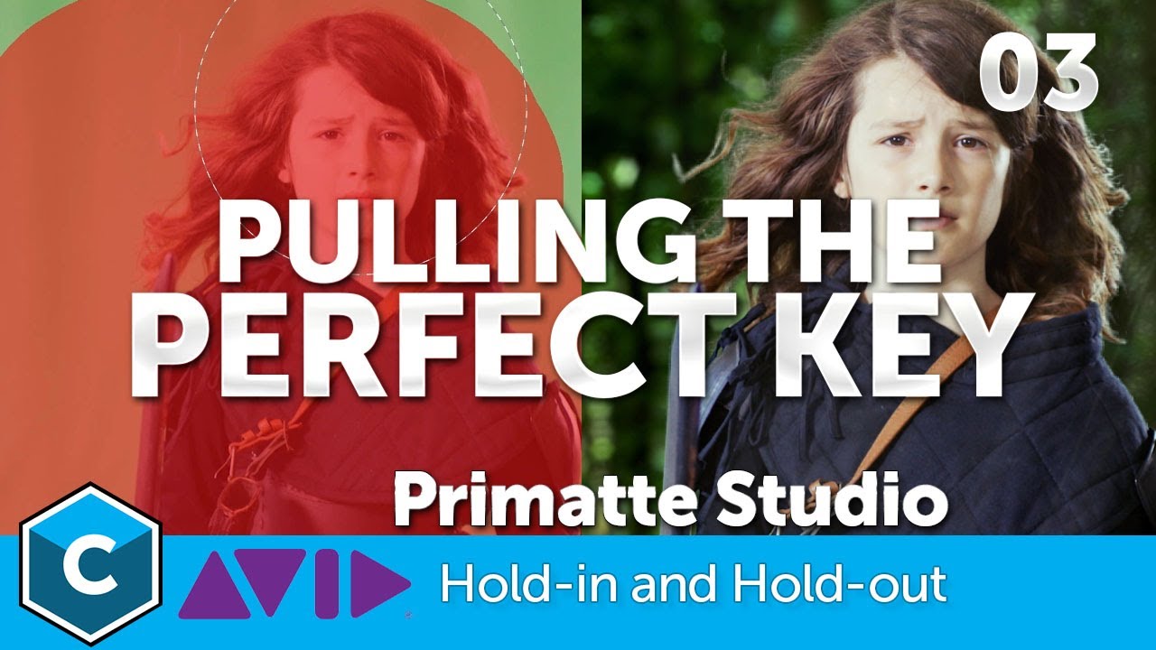 Pulling the Perfect Key in Avid - 03 - Hold in Hold Out Masks - YouTube