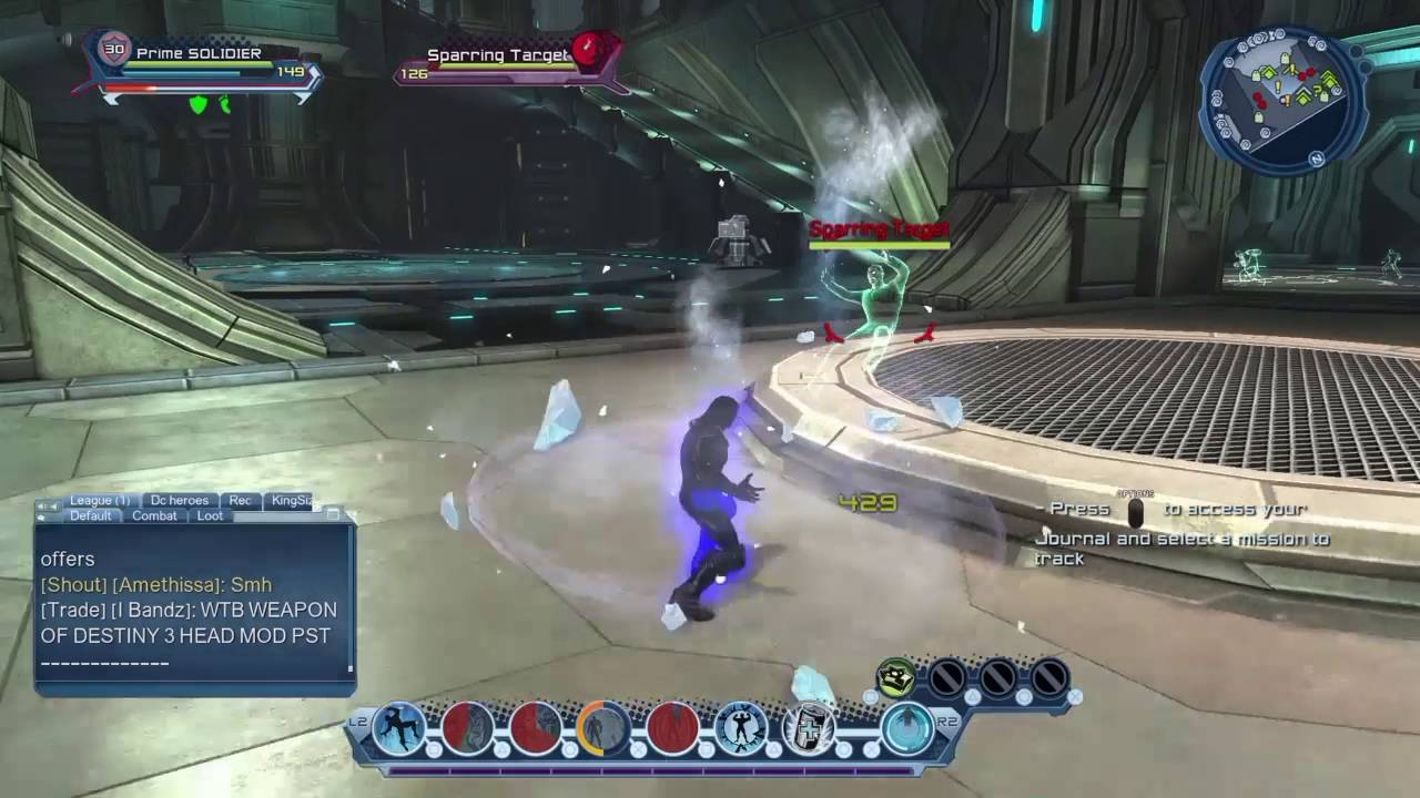 DCUO ICE TANK LOADOUT - YouTube