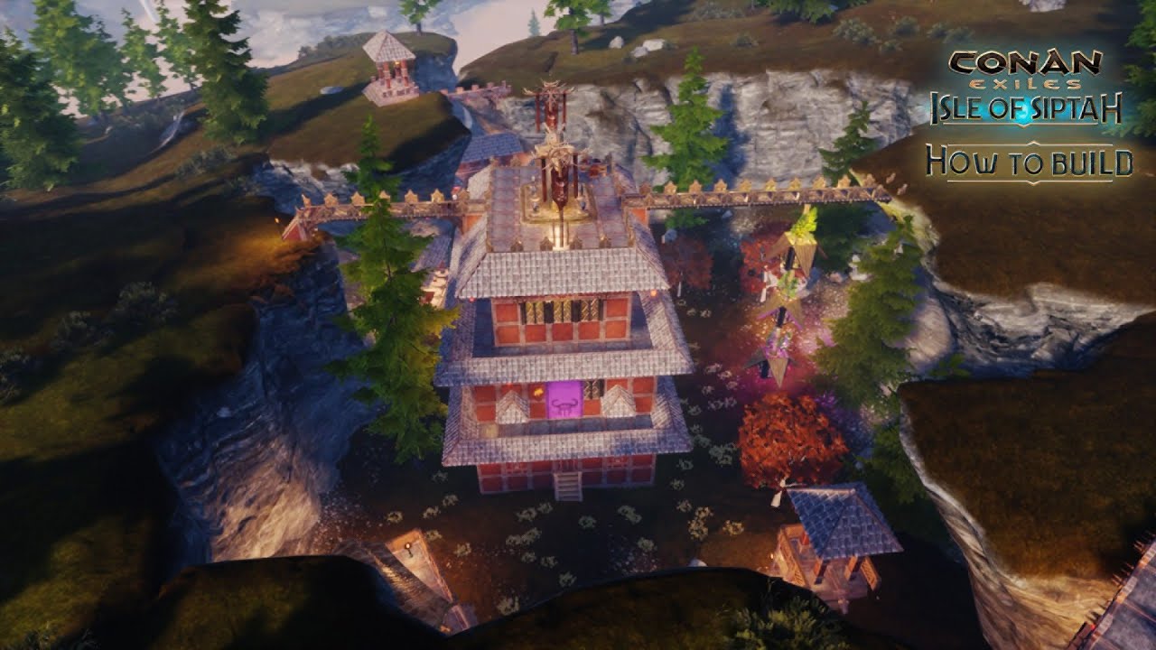 CONAN Exiles how to build a KHITAN base hidden in the RIFT | NO Mods ...