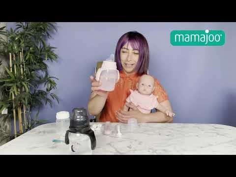 Mamajoo Kulplu Akıtmaz Eğitici Bardak ve Eğitici Kaşık&Çatal