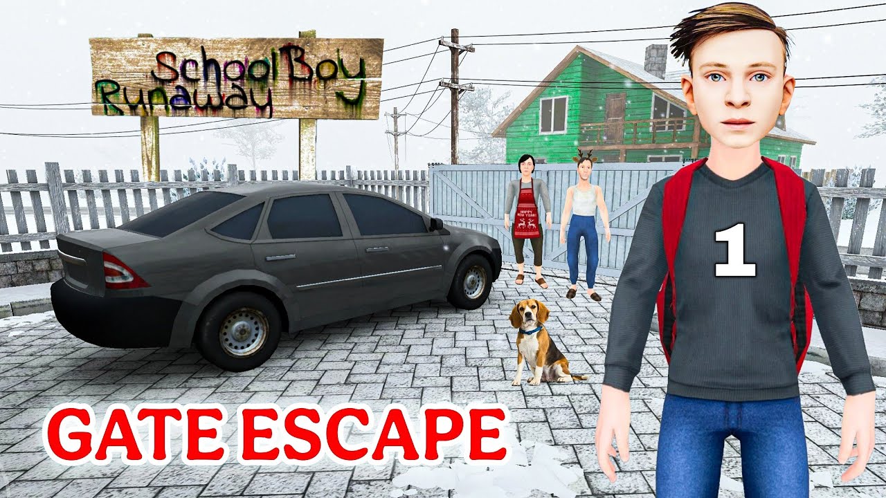 SCHOOLBOY RUNAWAY MAIN GATE ESCAPE FAILED FULL GAMEPLAY | - YouTube