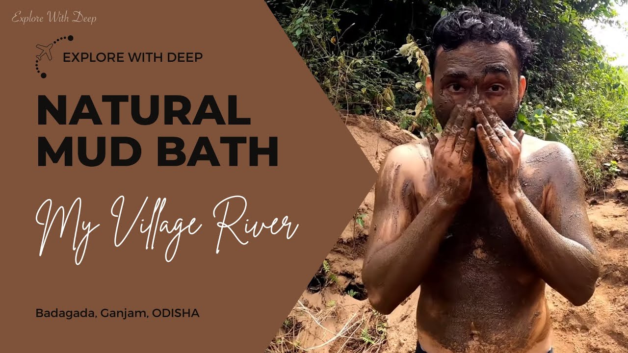 Natural #Mud Bath At My Village River # - YouTube