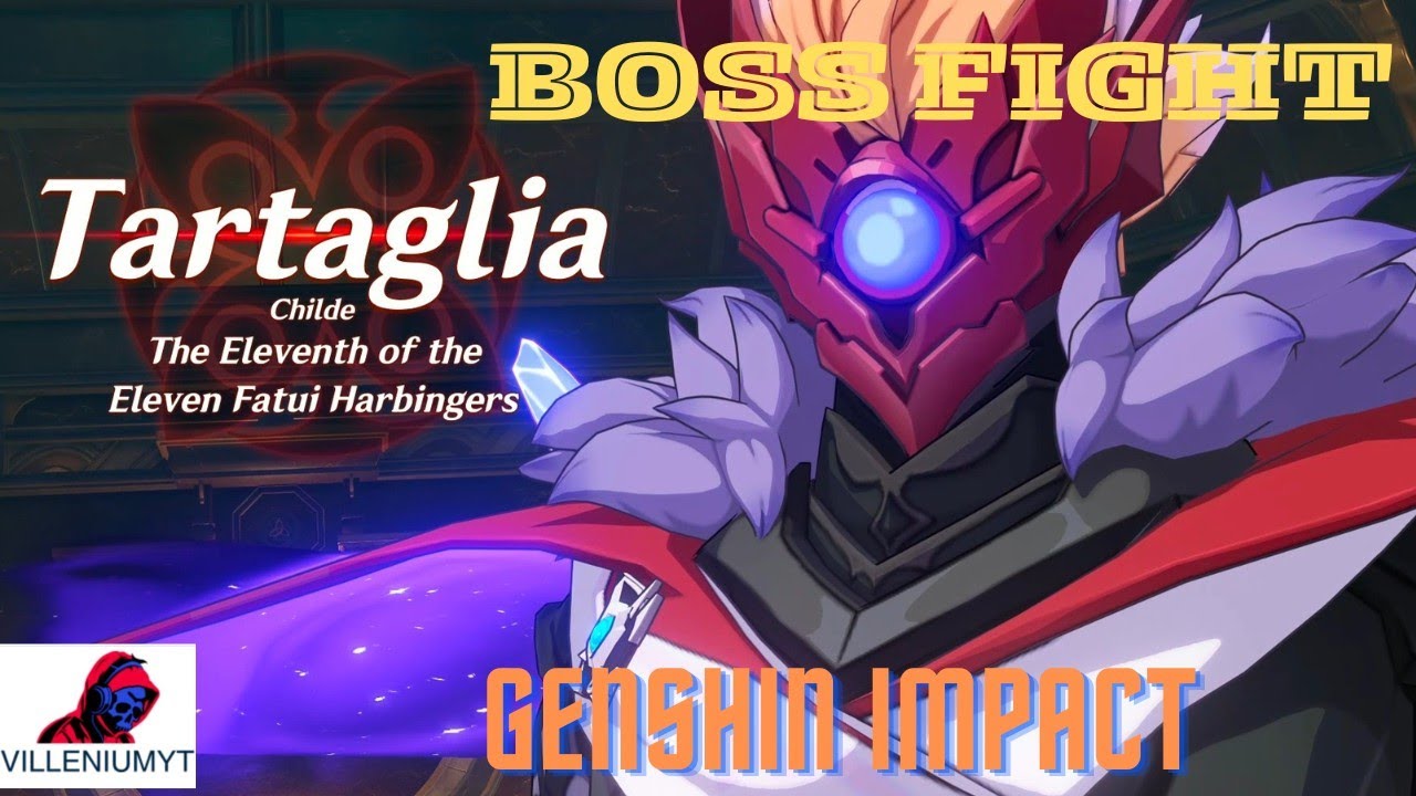 CHILDE TARTAGLIA | BOSS FIGHT | GENSHIN IMPACT - YouTube