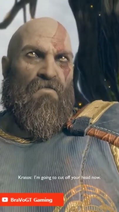 Kratos Cut off mimir Head #shorts - YouTube