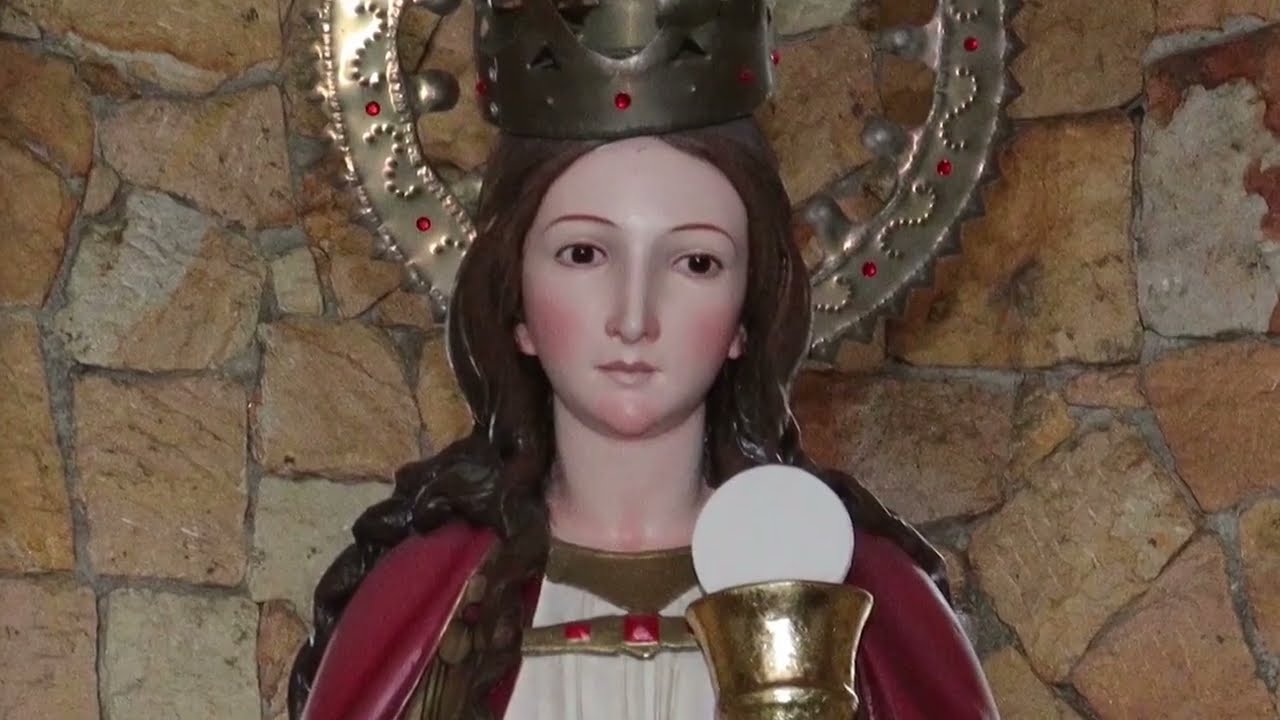 Santa Bárbara Virgen y Mártir - YouTube