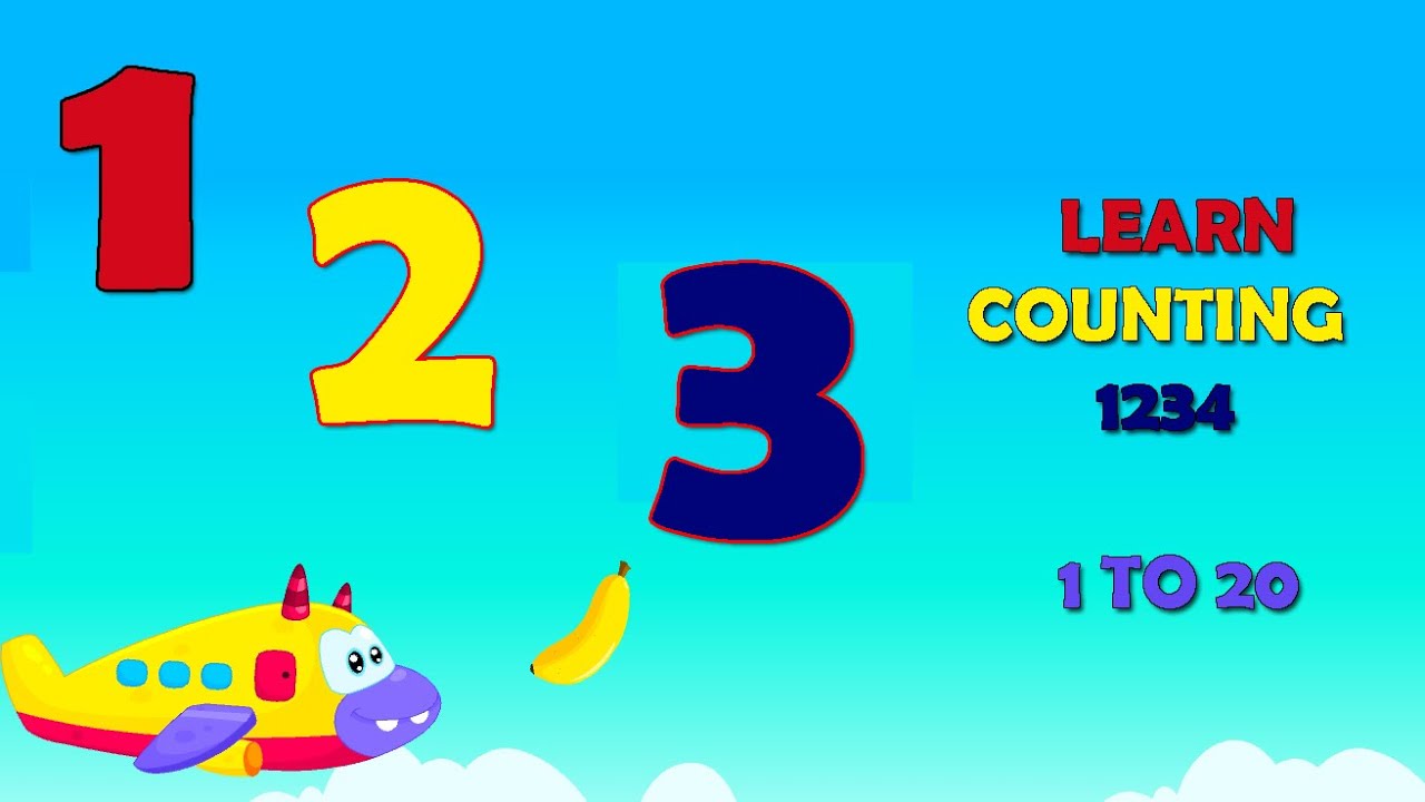 Learn 1 to 20 Numbers with Games | 1234 Counting | 123 Numbers with ...