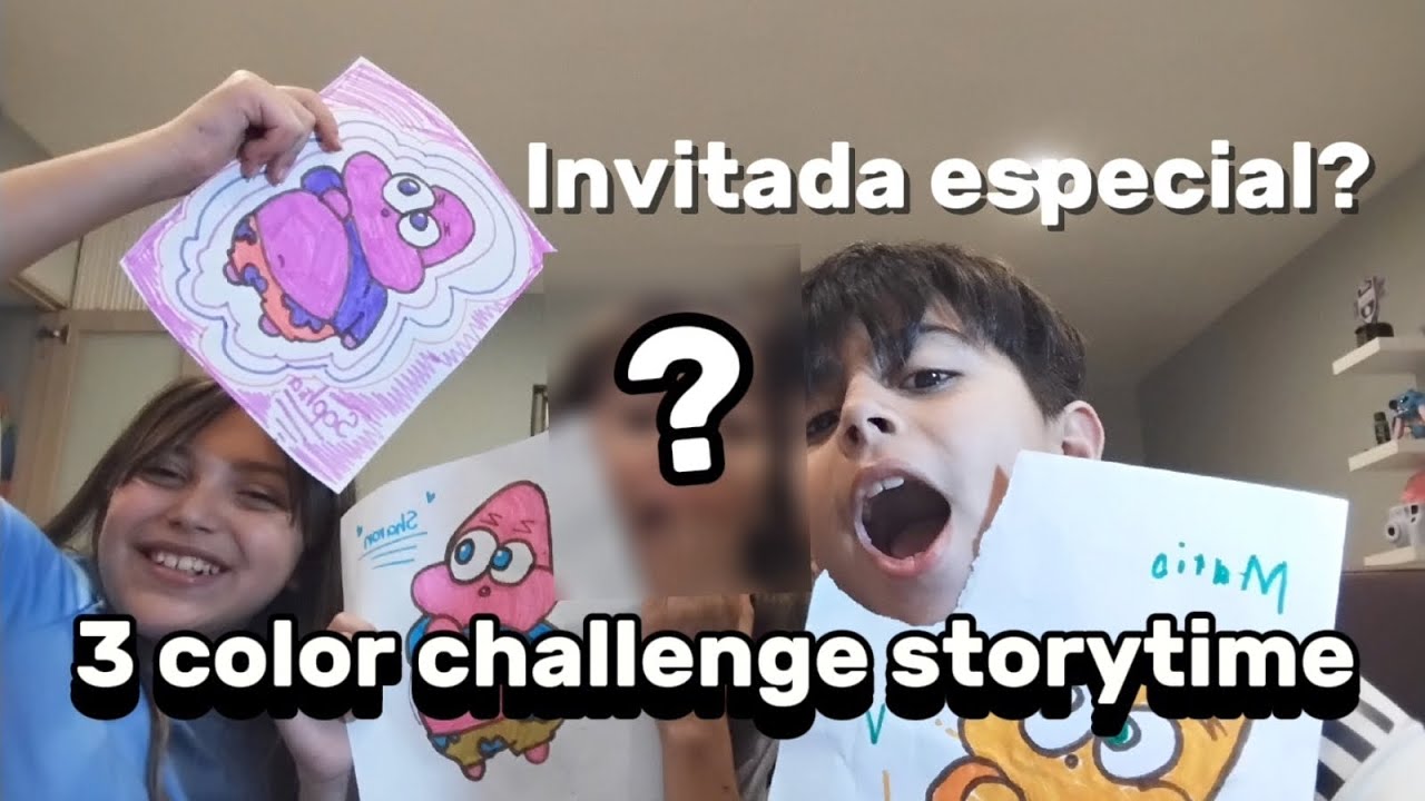 3 color challenge con storytimes 🫨 - YouTube
