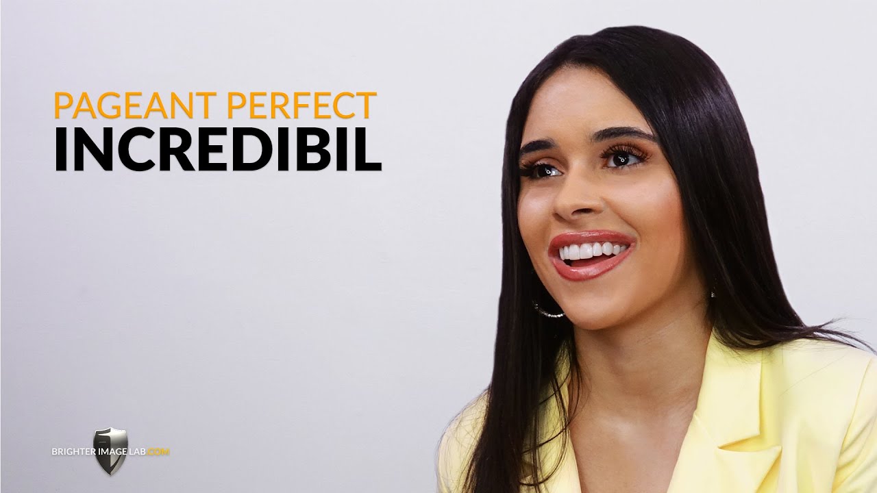 Pageant Perfect Incredibil™ Smile Makeover w/ No Dentist Dental Veneers ...