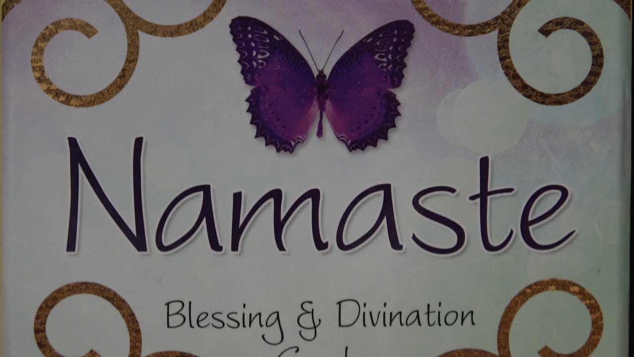 Namaste Blessing and Divination cards - YouTube