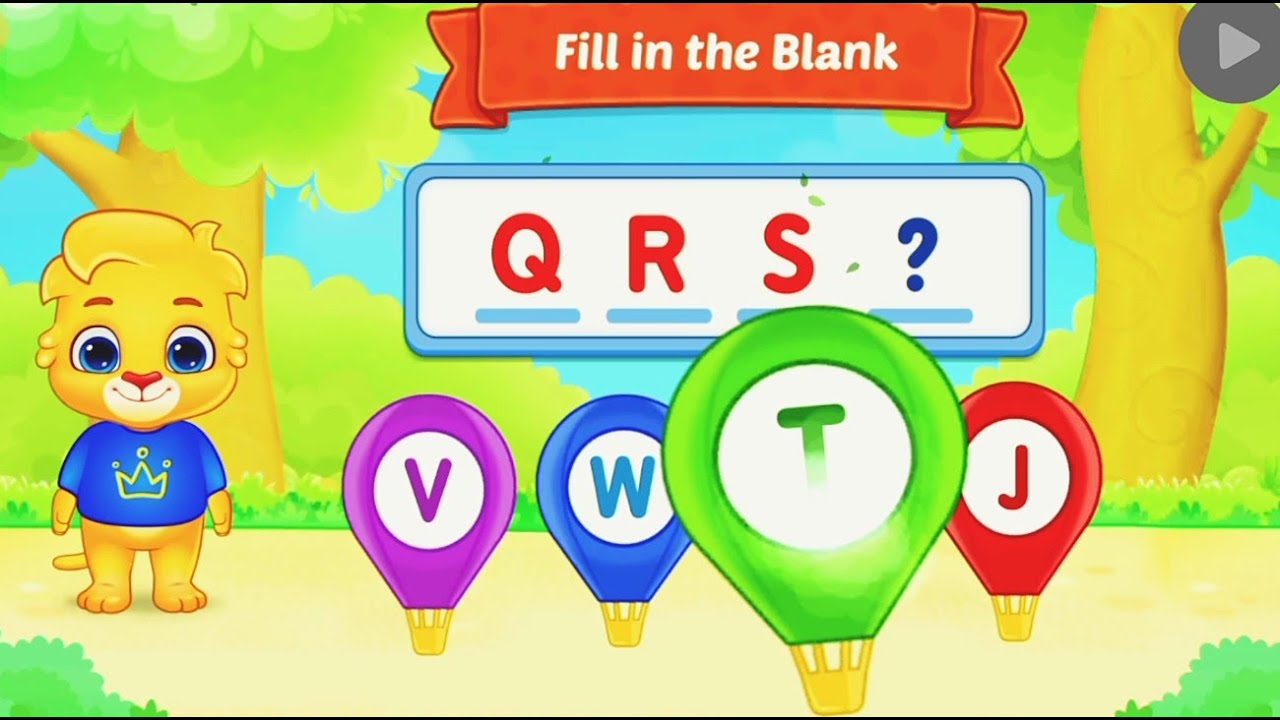 fill in the blanks ,alphabet cartoon ,cartoon animation - YouTube