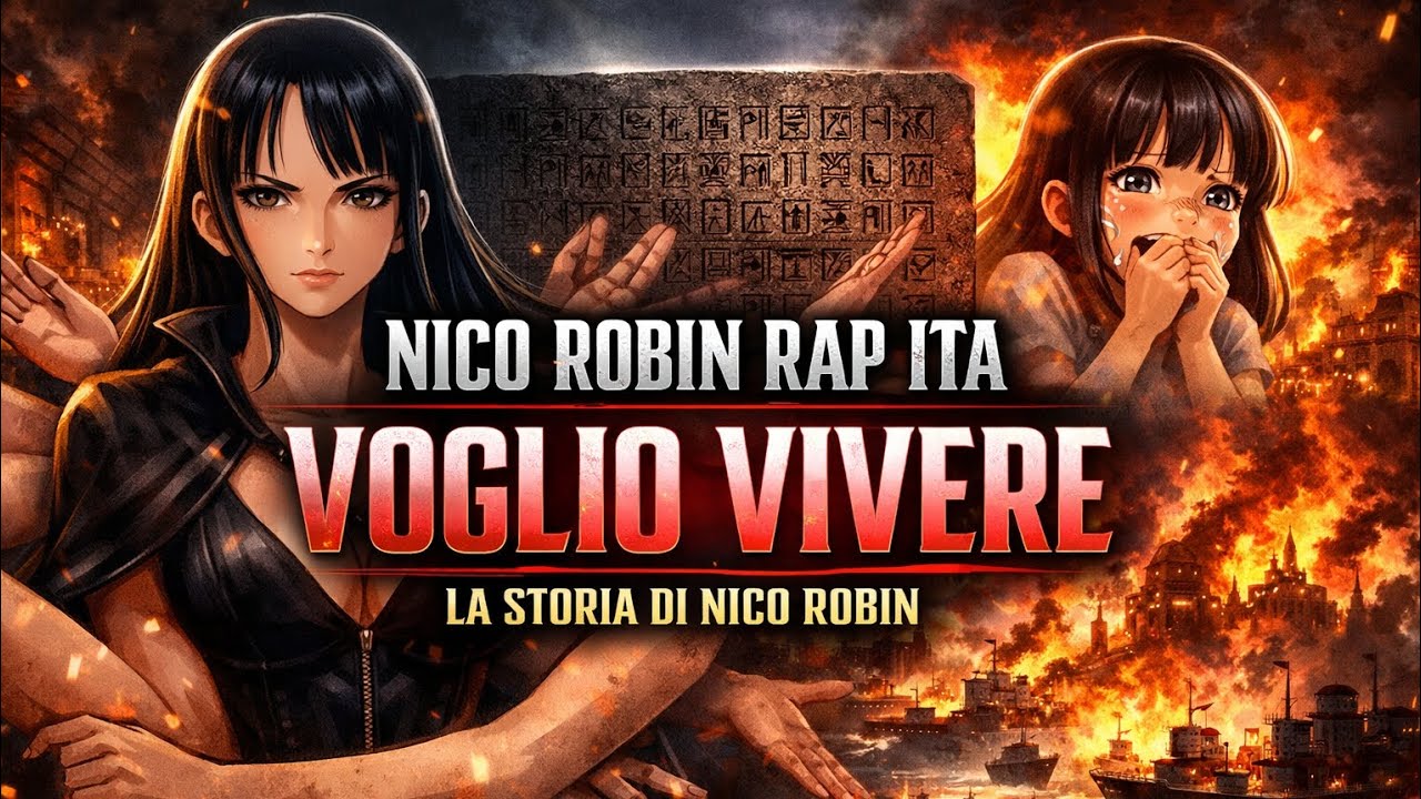 NICO ROBIN RAP ITA – “Voglio Vivere” | La Storia di Nico Robin (One ...