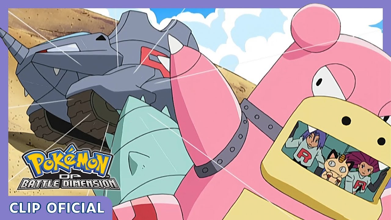 ¡Doble combate de robots del Team Rocket! | Pokémon: DP Battle ...
