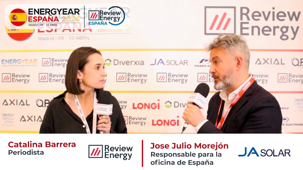 Energyear España 2024 | Entrevista a José Julio Morejón de JA Solar ...