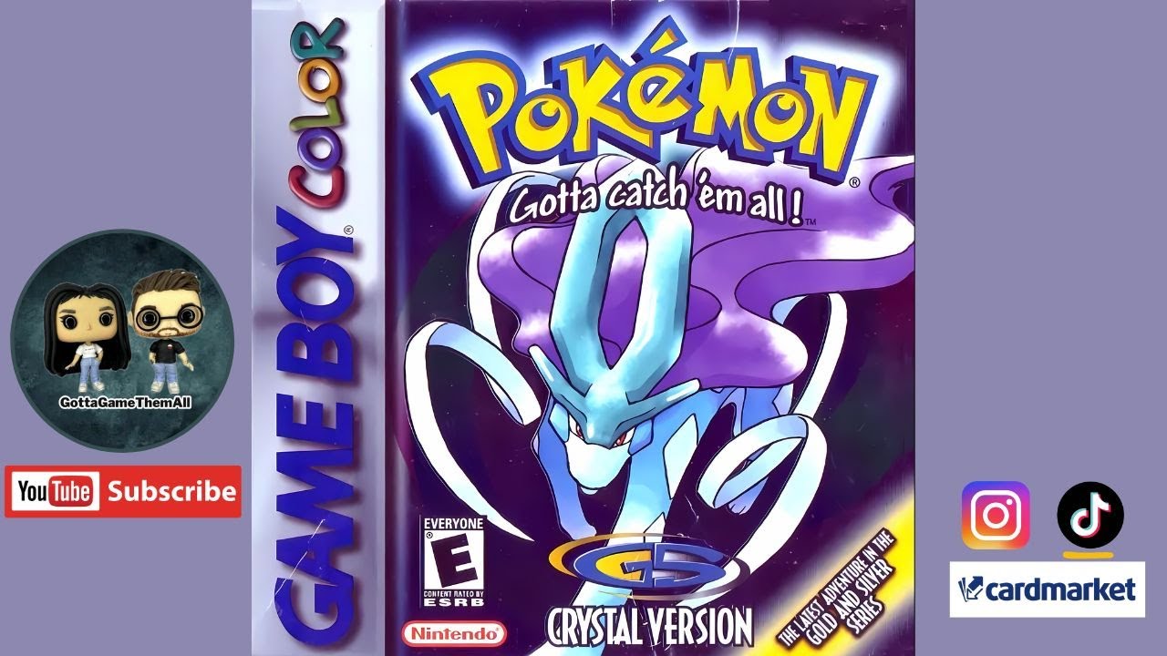 Pokemon Crystal GBC Gameplay Part 50 - Complete Pokedex Rewards - YouTube