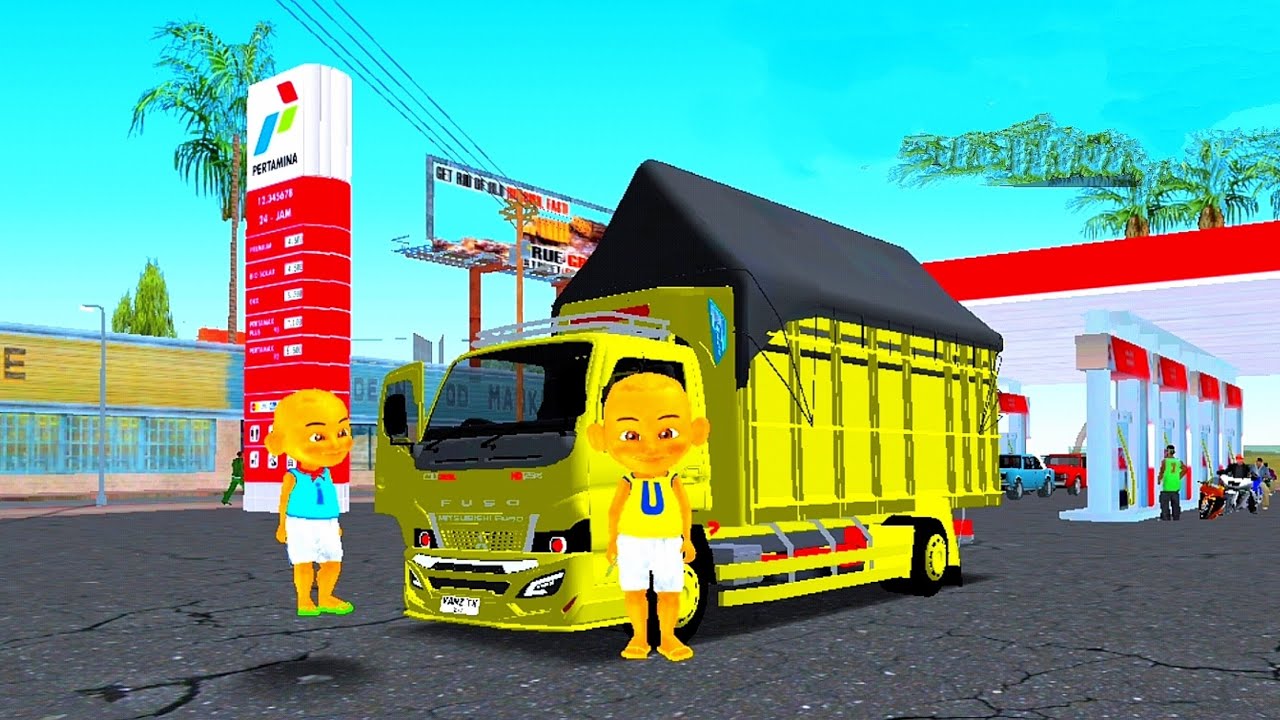 Upin Marah Besar !! Truk Oleng Upin di Pinjam Ipin 🤣😂 ELTIVISION - YouTube