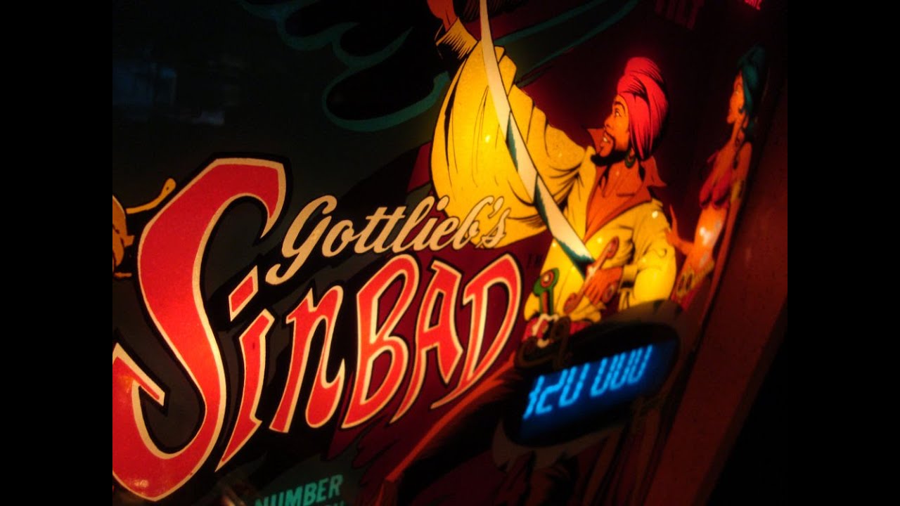 1978 Sinbad Pinball Machine - Gottlieb System 1 Review, How To Play ...