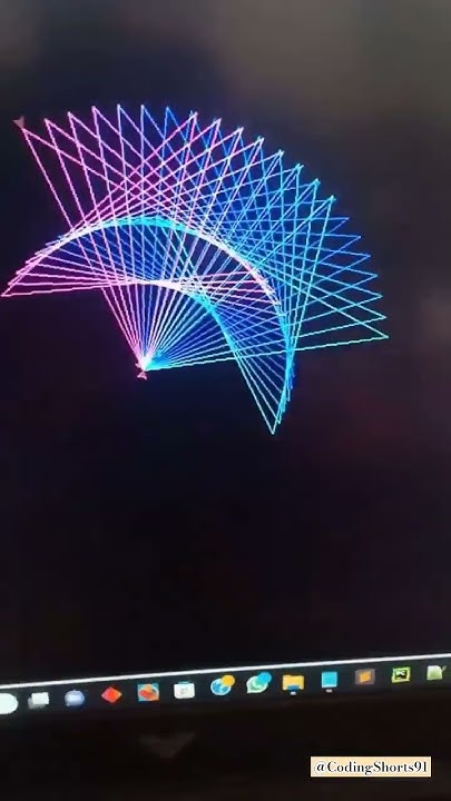 Amazing Graphics Design Turtle Using Python Python Coder Coding Viral Love Shorts 