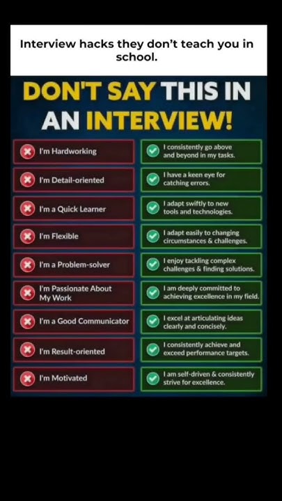 Interview Hacks.. #coding #programming #job #interview #placement #webdevelopment #development ...