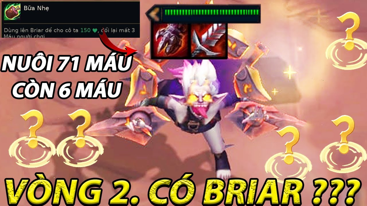 VÒNG 2. CÓ NGAY BRIAR ?? NUÔI BỮA NHẸ HẾT GẦN 70 MÁU CHO EM NÓ | NHÂN ...