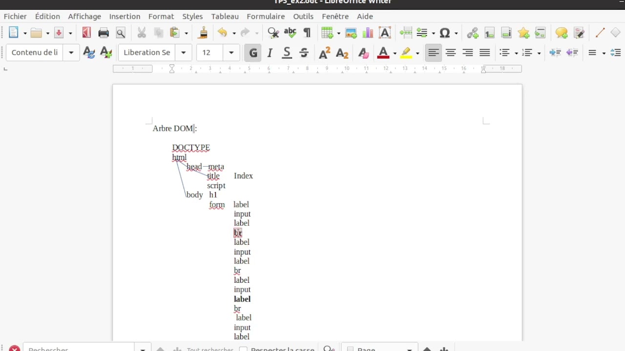Javascript / DOM : exercice 3 (suite) - YouTube