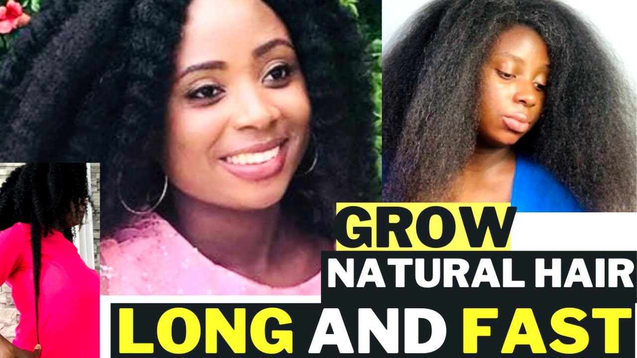 MY BEST TIPS TO GROW LONG AND HEALTHY NATURAL HAIR - YouTube