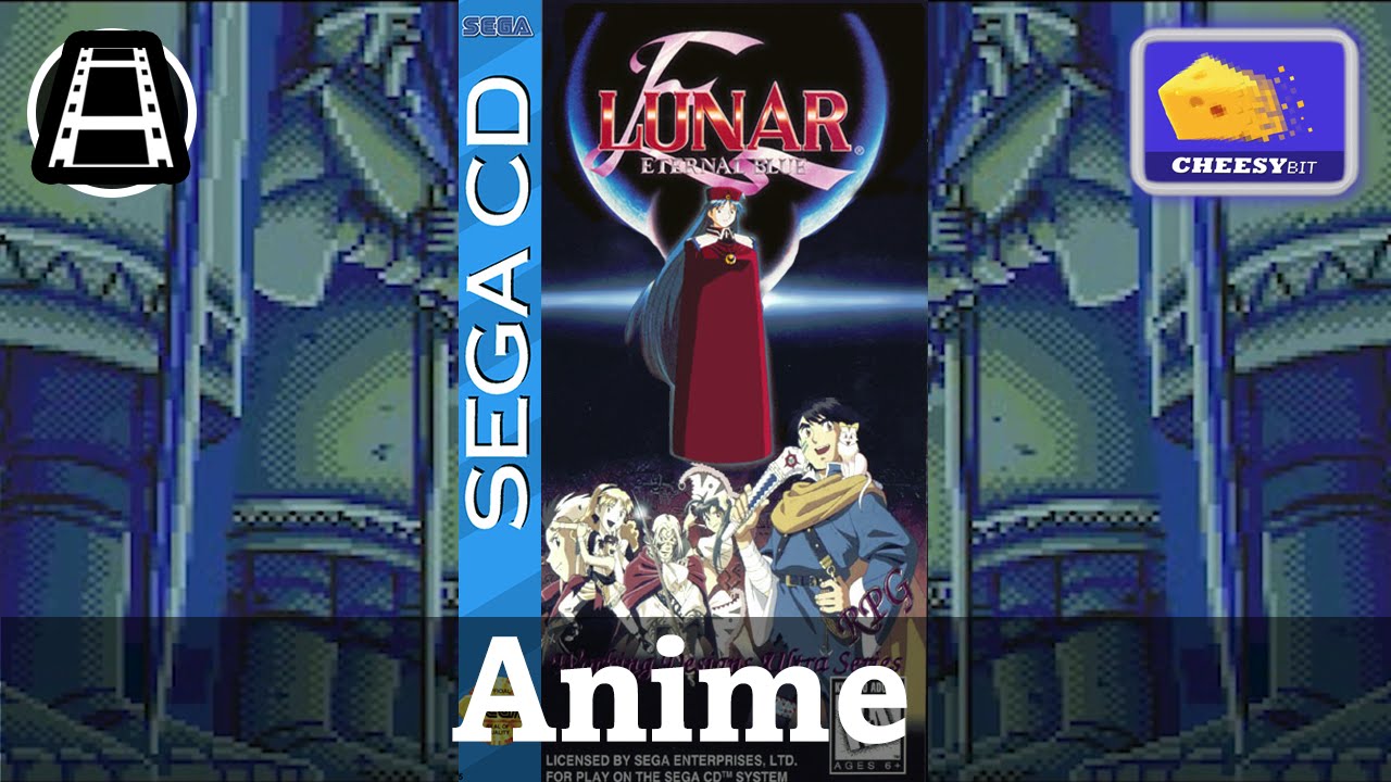Lunar Eternal Blue Anime Cut-Scenes - Sega CD : HD60 - YouTube
