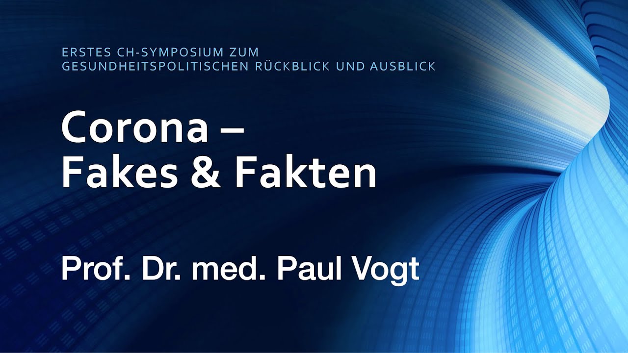 Prof. Dr. med. Dr. h.c. Paul Robert Vogt am 1. CH-Symposium - Sa, 6 ...