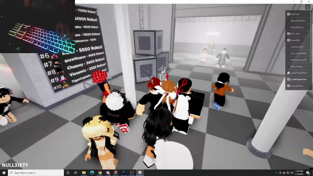 Roblox Nullxiety (Live Stream) - YouTube