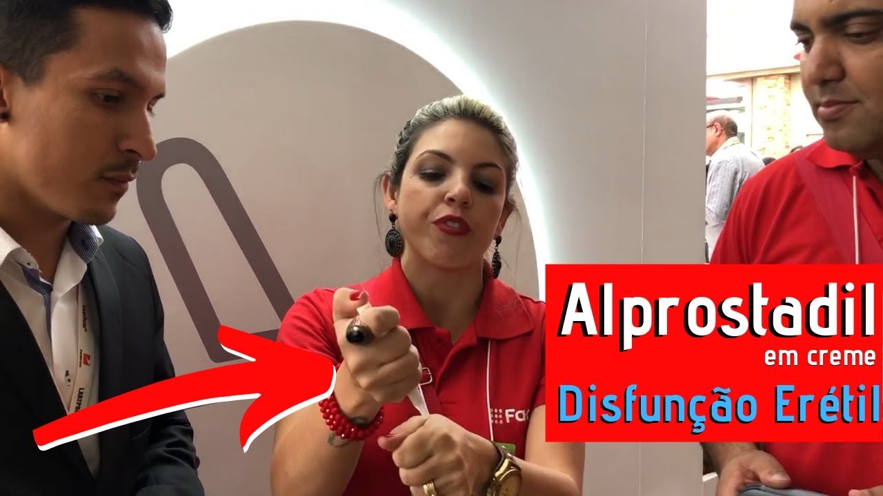 Alprostadil pomada para Disfunção Erétil - YouTube