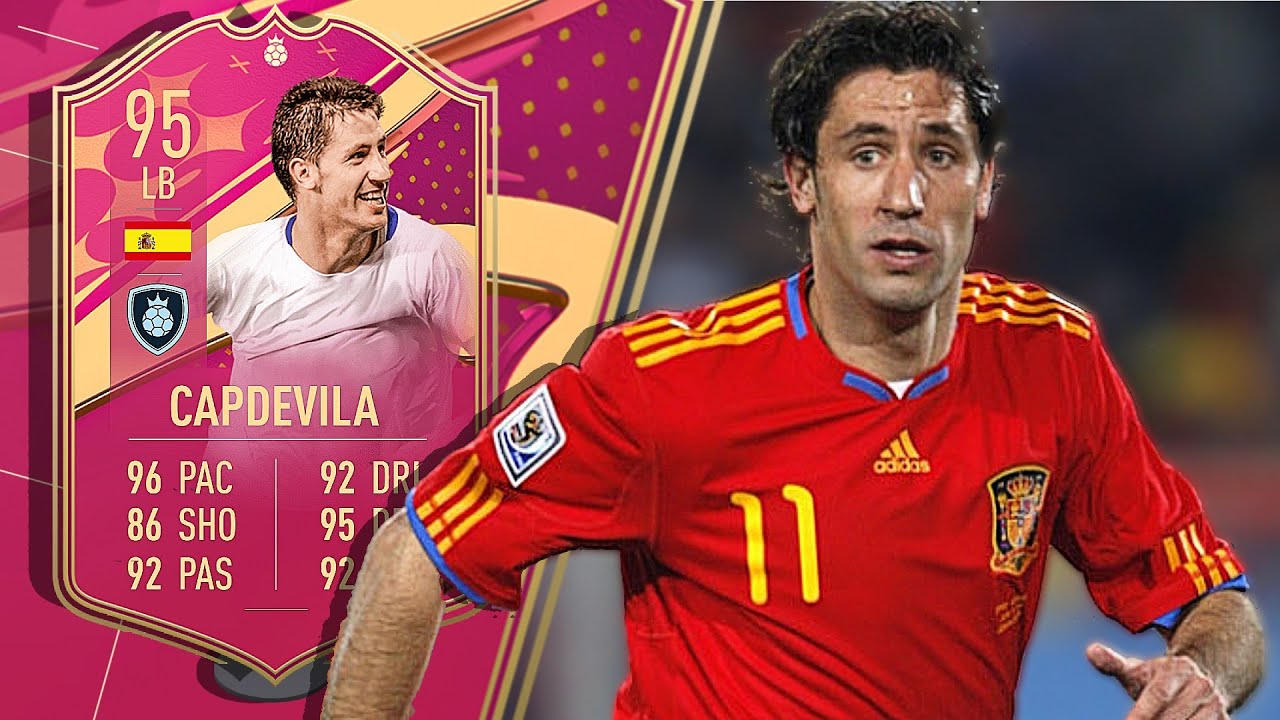 95 FUTTIES HEROES CAPDEVILA PLAYER REVIEW FIFA 23 - YouTube