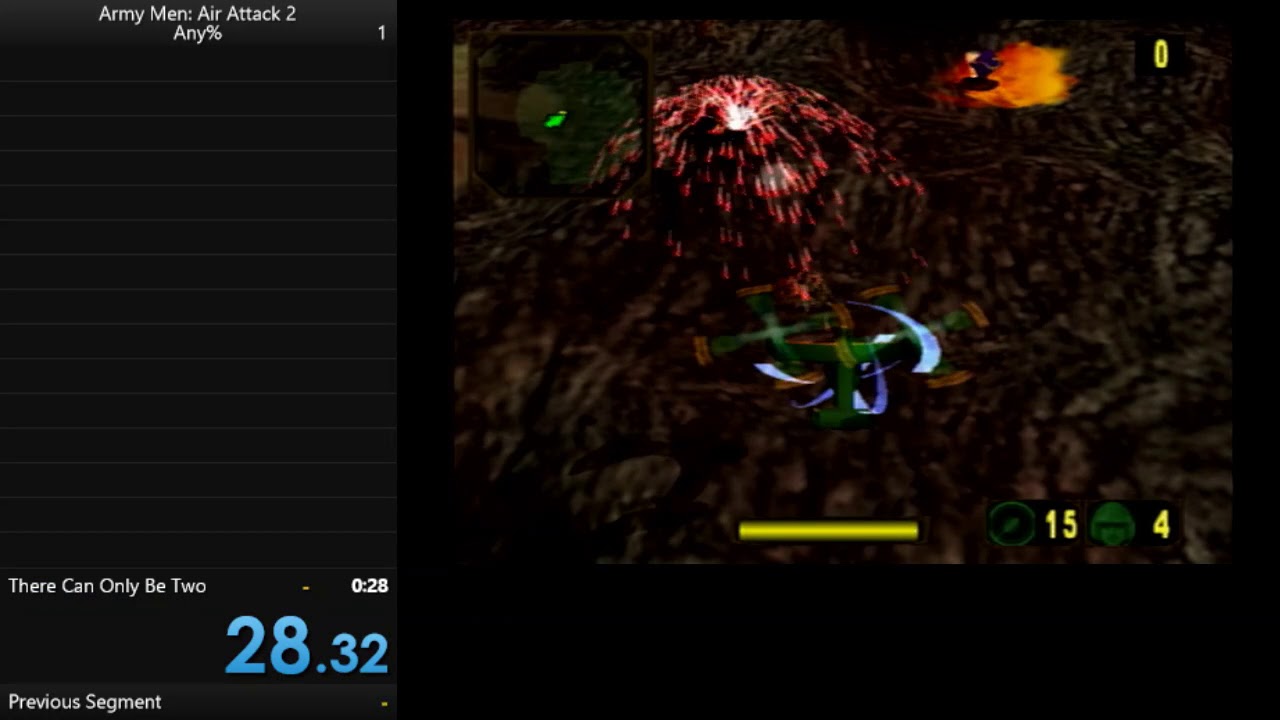 Army Men: Air Attack 2 (PS2) Speedrun - There Can Be Only Two - 0:28 RTA - YouTube