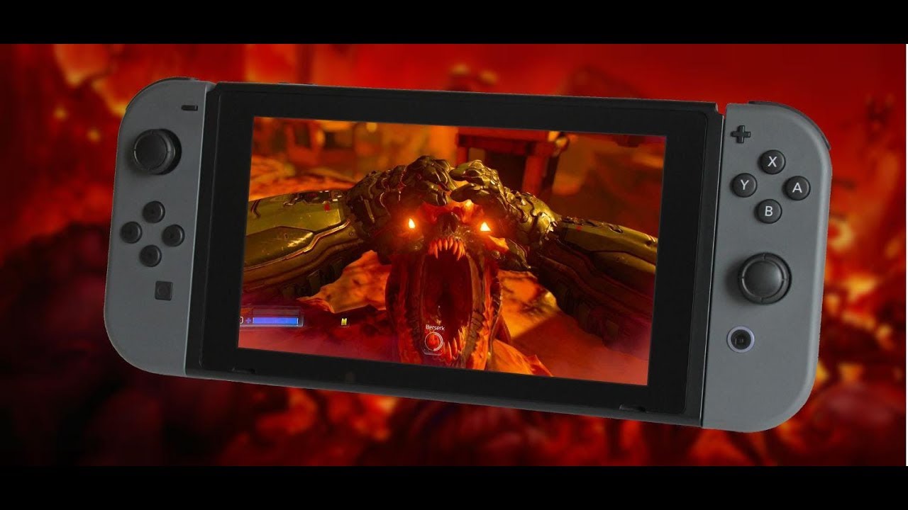 Time to Rip and Tear through this super overclocked Switch port of Doom ...