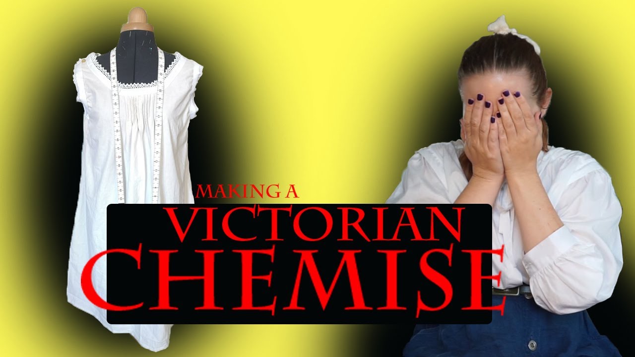 Making a Victorian Chemise - YouTube