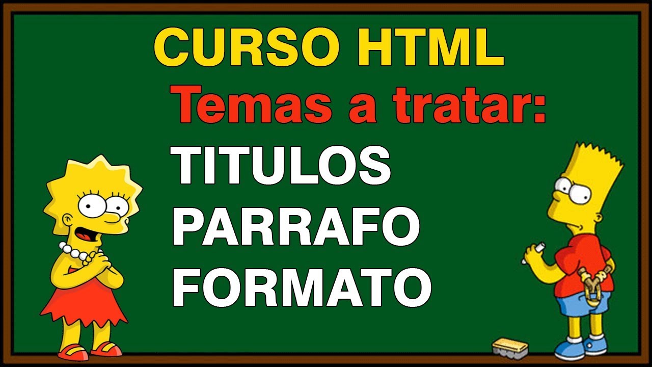 TUTORIAL DE FORMATO Y PARRAFO EN HTML - YouTube