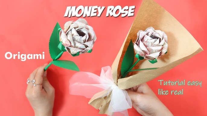 Money Rose Origami