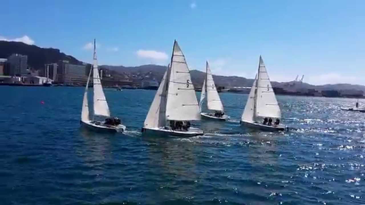 Yacht tag - Wellington Harbour - YouTube