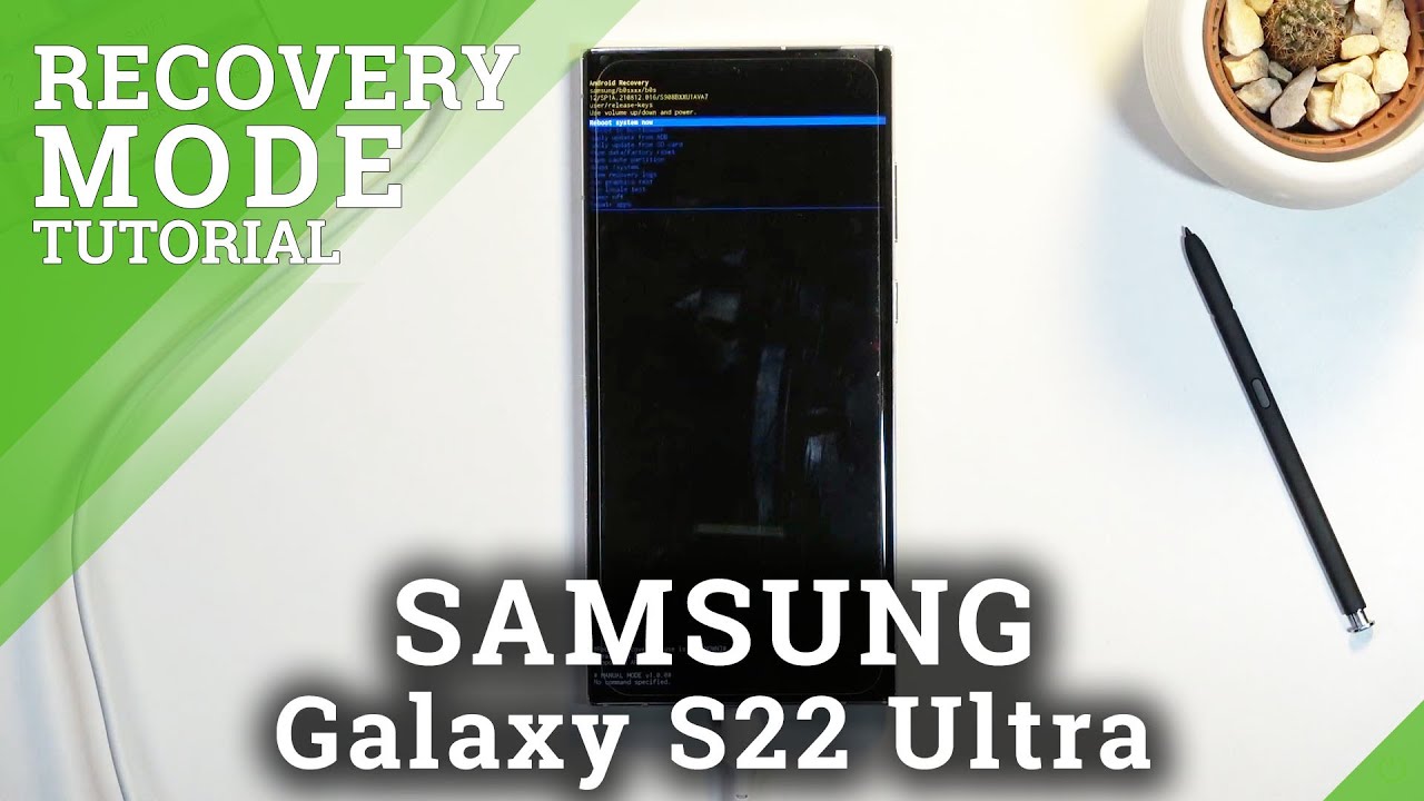 How To Enter Recovery Mode On SAMSUNG Galaxy S22 Ultra Exit Recovery How To Enter Recovery Mode On SAMSUNG Galaxy S22 Ultra Exit Recovery