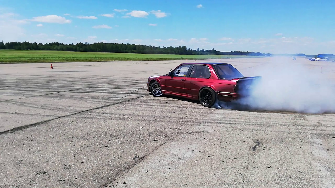 BMW E30 M60 TURBO TEST 600WHP - YouTube